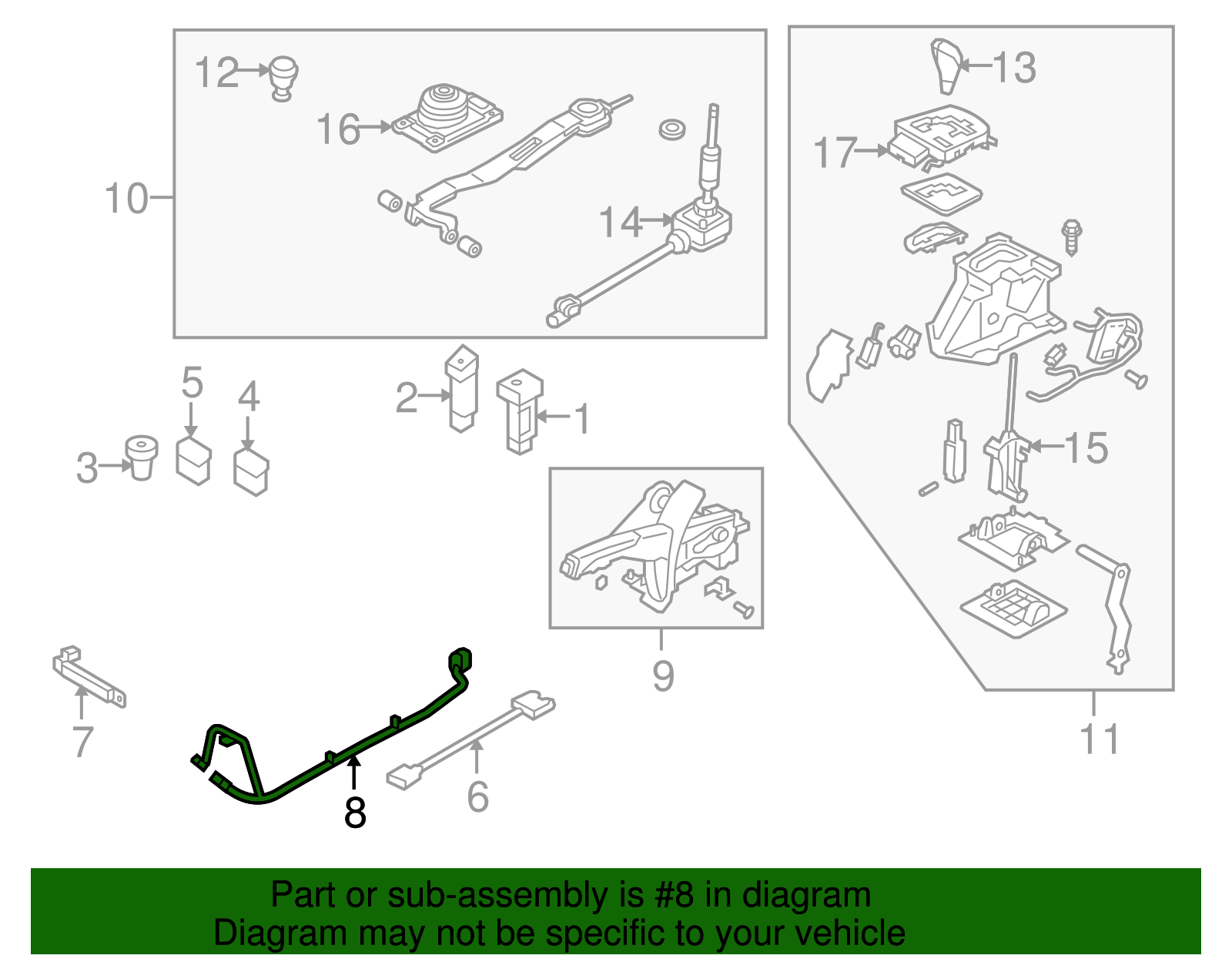91870-2M031 - Keyless Entry Antenna 2010-2012 Hyundai Genesis Coupe ...