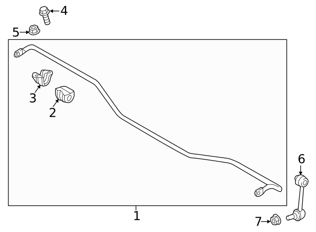 2009-2024 Hyundai Stabilizer Link Nut 54559-1F000 | OEM Parts Online