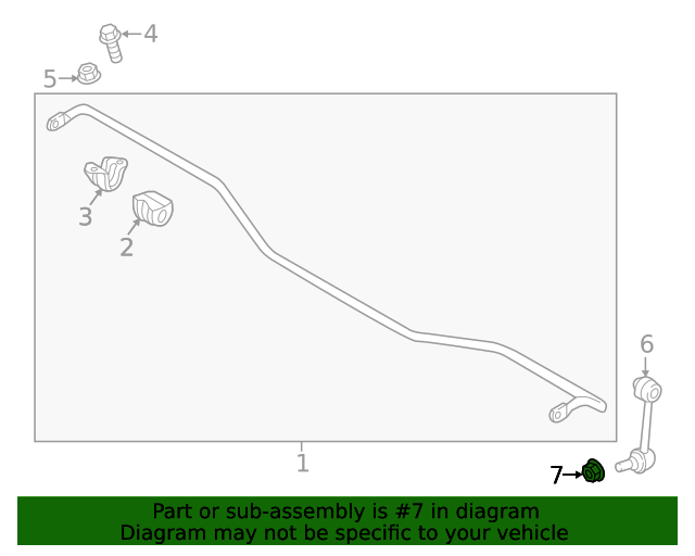 2009-2024 Hyundai Stabilizer Link Nut 54559-1F000 | OEM Parts Online