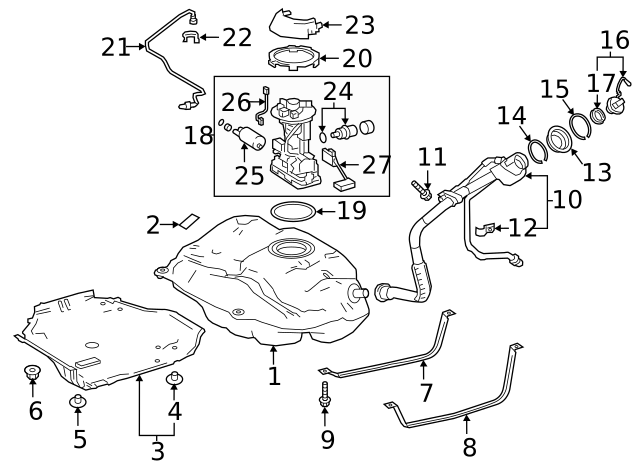 77785-02190 - Fuel Pump Wiring Harness - 2019-2022 Toyota Corolla | OEM ...