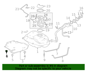 90182-A0034 - Floor Pan Heat Shield Nut - 2019-2022 Toyota | OEM ...