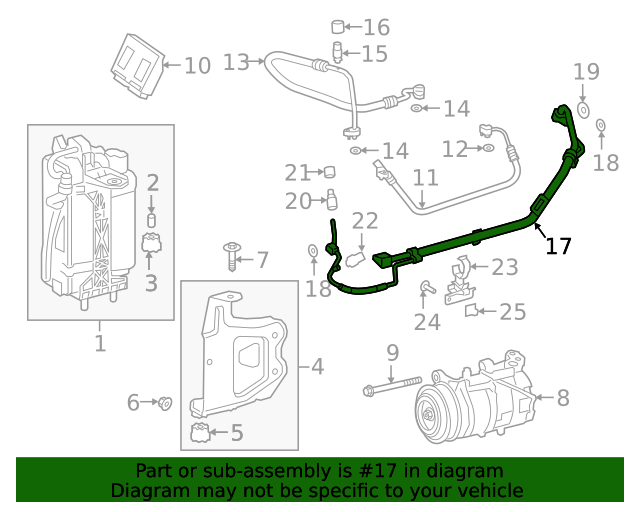 2020-2023 Toyota GR Supra Pressure Line 88710-WAA02 | OEM Parts Online