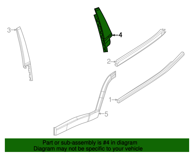 2017-2020 Jeep Compass Applique 68246273AC | TascaParts.com
