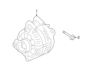 84009365 - Alternator - 2008-2012 GM | parts.folsomchevy.com