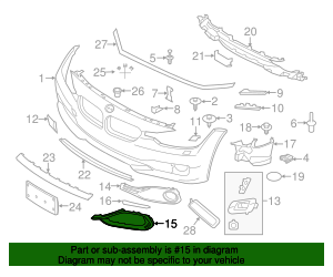 51-11-7-309-623 - Trim Bezel - 2014-2020 BMW | Wholesale BMW