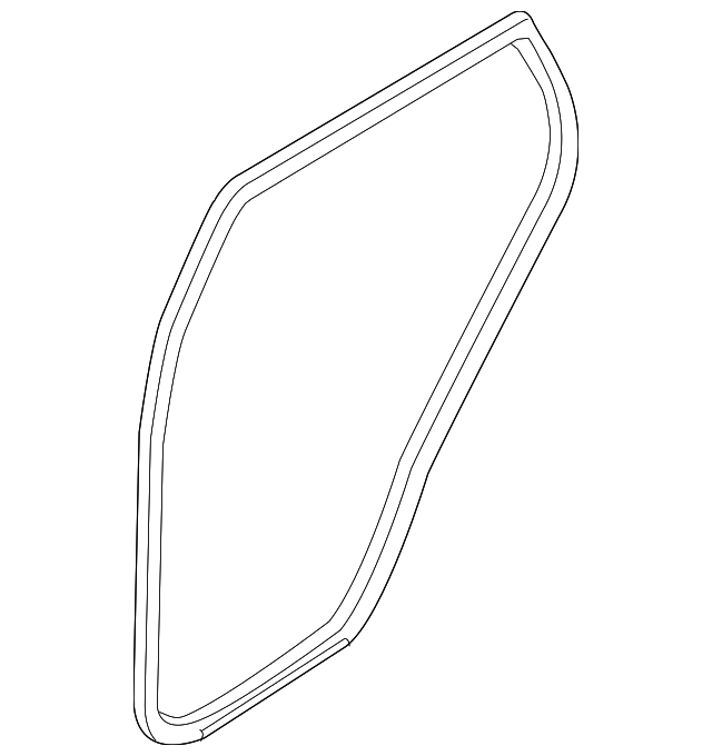 2013-2018 Hyundai Santa Fe Sport Weather-Strip On Body 83120-4Z000 ...