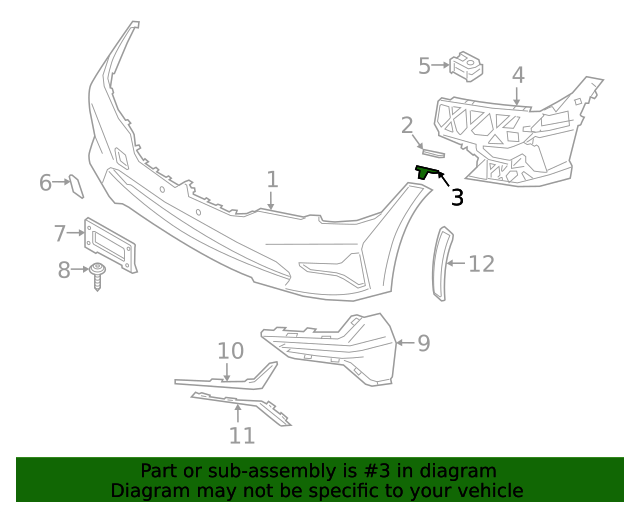 Genuine BMW 51-11-7-422-252 | Bumper Cover Side Bracket | FREE Shipping ...