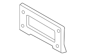 Genuine BMW 51-11-7-422-238 | License Bracket | FREE Shipping on Most ...