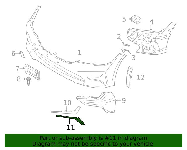 51117471523 - 2019-2022 BMW Finish Molding (51-11-7-471-523) | BMW of ...