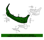 51128099905 - 2019-2022 BMW Bumper Cover (51-12-8-099-905) | BMW of ...