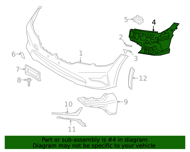 51118069347 - 2021-2022 BMW Support Panel (51-11-8-069-347) | BMW of ...