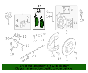 4M0-698-151-BK - Disc Brake Pad Set 2021-2023 Audi | AutoNationParts.com