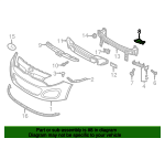 2012-2017 Kia Rio Upper Bracket - Driver's Side (LH) 86527-1W200 ...