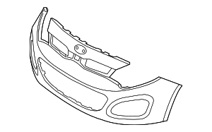 86511-1W200 - Bumper Cover 2012-2015 Kia Rio | Kia.Parts Store