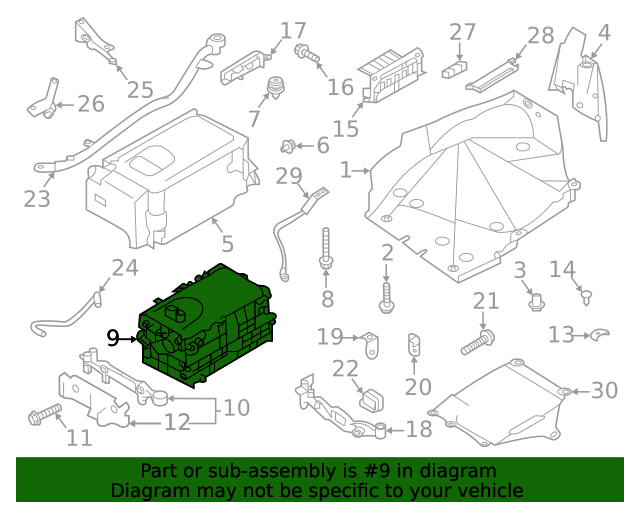 2019-2023 Subaru Crosstrek Inverter Assembly 29299AA000 | Subaru Parts ...