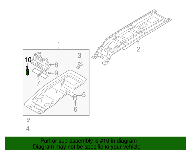 1994-2006 Mitsubishi Bulb MB877458 | Mitsubishi Parts Warehouse ...