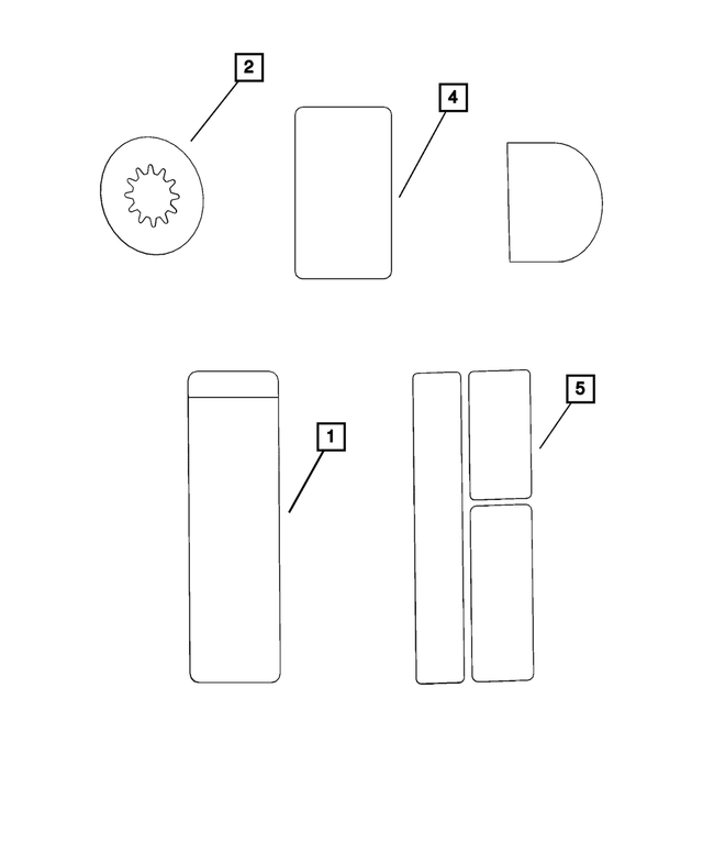 2022-2024 Jeep Grand Cherokee Air Conditioning System Label 68406003AB ...