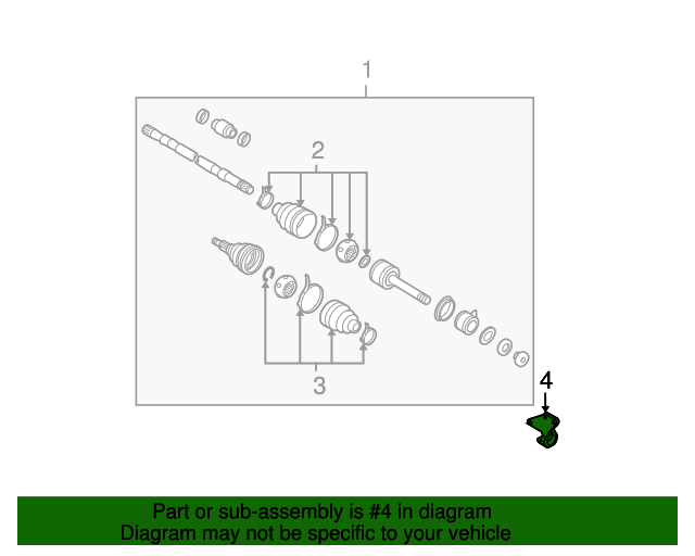39780-7Y016 - Bearing Support 2004-2009 Nissan | Nissan Parts ...
