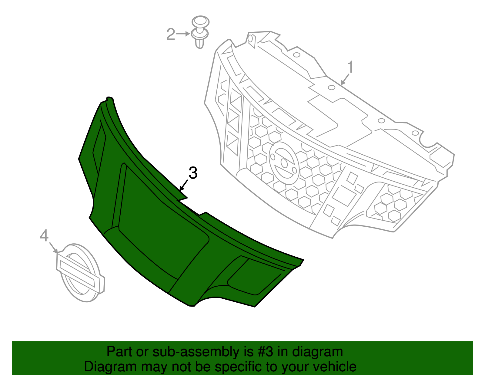 2013-2019 Nissan NV200 Molding 62382-3LM0H | Temecula Nissan Parts