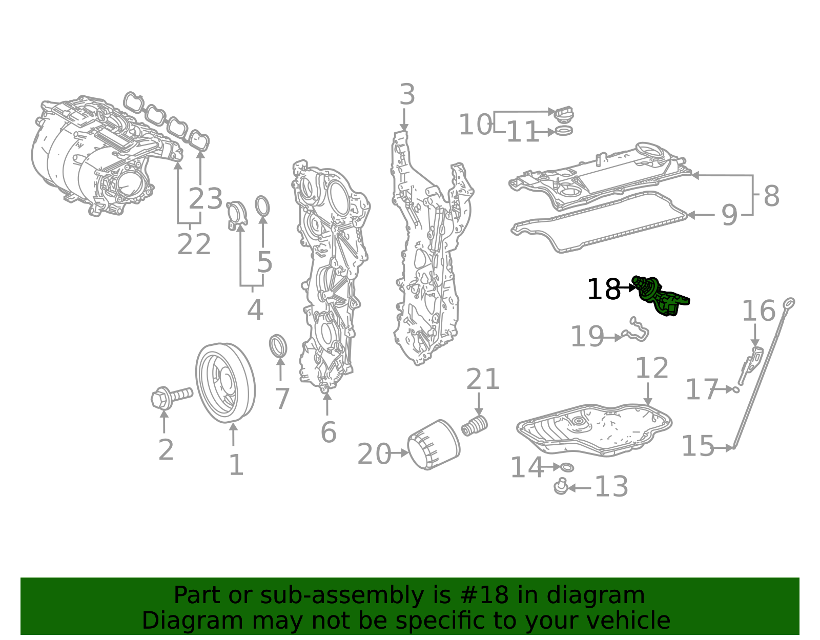 89491-33052 - 2018-2024 Toyota - Oil Level Sensor | Nucar Toyota Parts