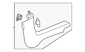 2020-2023 GM Front Sill Plate 42763652 | TascaParts.com