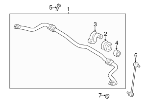 54830-2S500 - Stabilizer Link 2014-2016 Kia Sportage | Kia.Parts Store