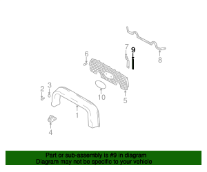2001-2006 Hyundai Santa Fe Strip 86356-26900 | OEM Parts Online