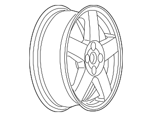 2005-2007 Chevrolet Cobalt Silver Spark 15x6-Inch Wheel 9593529 ...