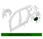 2019-2020 Jeep Cherokee Fuel Pocket 55112856AF | TascaParts.com