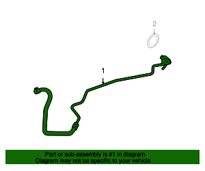 Genuine OEM Trans Cooler Part# UBP500053 Fits 2006-2009 Land Rover ...