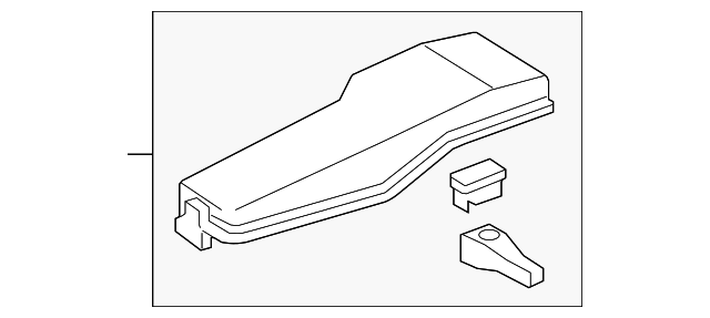 82662-0T080 - Upper Cover - 2013-2015 Toyota Venza | OEM Genuine Toyota ...