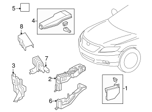 2009-2015 Toyota Venza Junction Block 82720-0T011 | Toyota Parts Express
