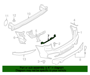 Genuine BMW 51-12-8-059-886 | Center Bracket | FREE Shipping on Most ...