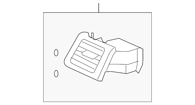 77610-SHJ-A01ZA - Vent Louver 2005-2010 Honda Odyssey | Honda Parts Online