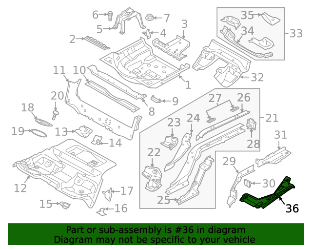 8W6-825-215-A - Under Cover 2018-2024 Audi | Audi OEM Parts
