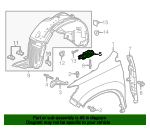 OEM Honda Bracket, R Front Fender For 2016-2020 Honda - Part# 60212-TG7-A00ZZ | Suburban Auto Parts