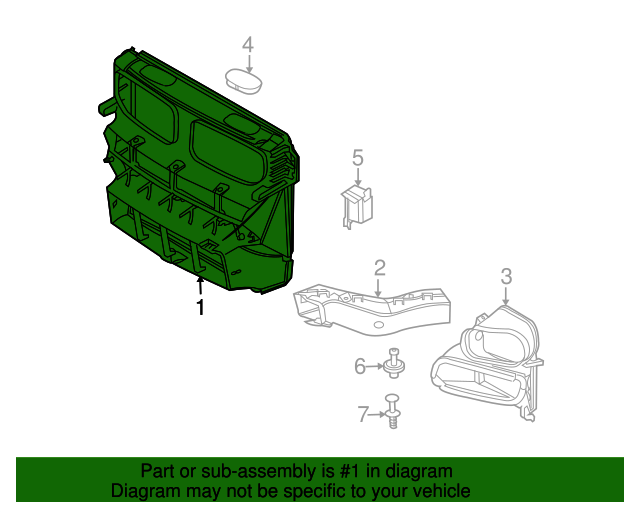 51647177878 - 2007-2010 BMW X5 Air Duct (51-64-7-177-878) | BMW of ...