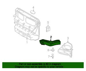51747222878 - Air Duct 2011-2013 BMW X5 | Genuine BMW Parts