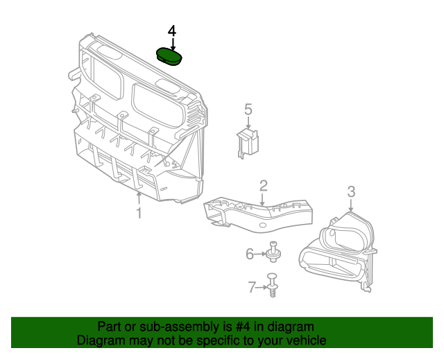 Genuine BMW 13-71-7-548-892 | Air Duct Cover | FREE Shipping on Most ...