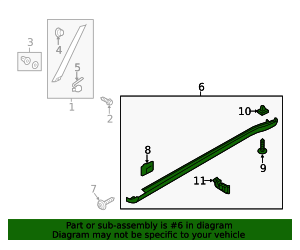 87752-B2000 - Rocker Molding 2014-2019 Kia | Kia.Parts Store