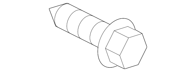 12441-05167B - Bumper Cover Screw 2004-2019 Kia | Kia.Parts Store