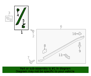 86170-B2000 - Pillar Trim 2014-2019 Kia | Kia.Parts Store