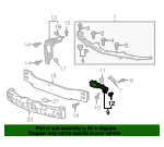 2016-2021 Chevrolet Malibu Driver Side Front Bumper Fascia Guide ...