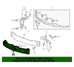 2016-2018 Chevrolet Malibu Front Bumper Fascia Energy Absorber 23478392 ...