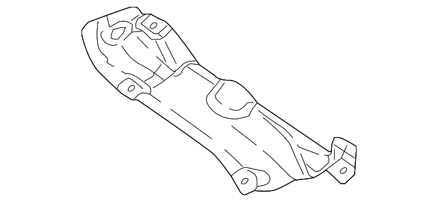 2012-2020 Mopar Heat Shield 5038551AE | TascaParts.com