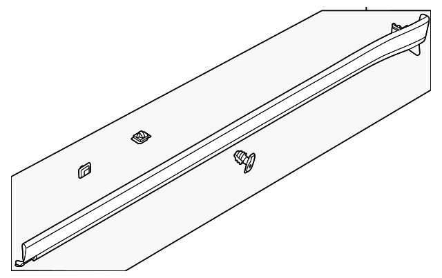 Genuine Rocker Molding for 2024 Genesis | Part# 87752-IY000 | Hyundai ...