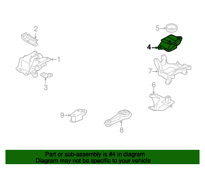 11220-1HA0B - Mount 2012-2019 Nissan | Nissan Parts & Accessories Online