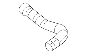 2014-2018 Jeep Cherokee Upper Hose 68191620AD | TascaParts.com