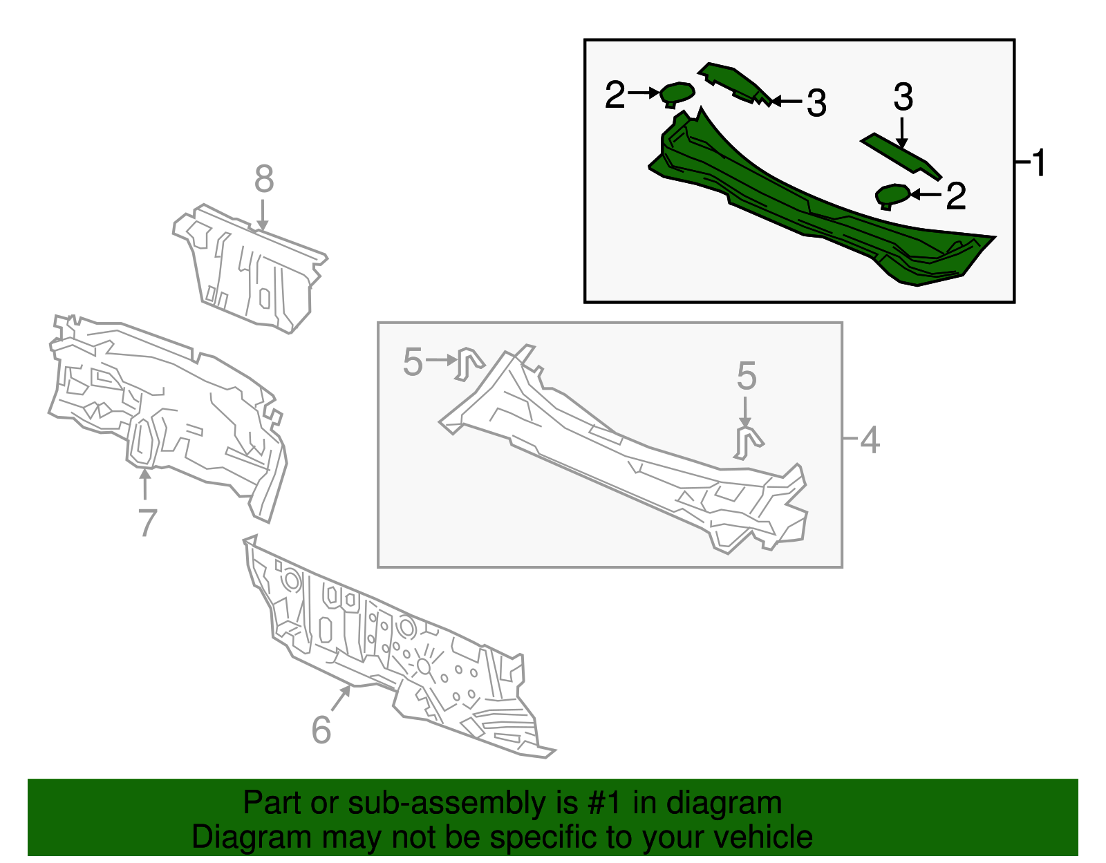 2016-2022 Honda Cowl Grille 74200tg7a01 | Retail Performance Auto Parts