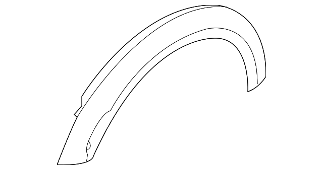 2009-2015 Mini Cooper Wheel Opening Molding 51-77-7-216-071 | Shop OEM ...